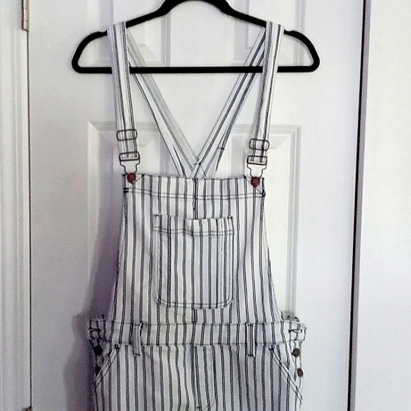 Judy Blue | Jeans | Judy Blue Striped Denim Overalls | Poshmark